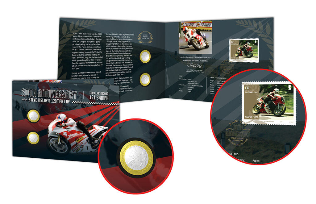 Steve Hislop Stamp, Coin Collection Launches – Road Racing News
